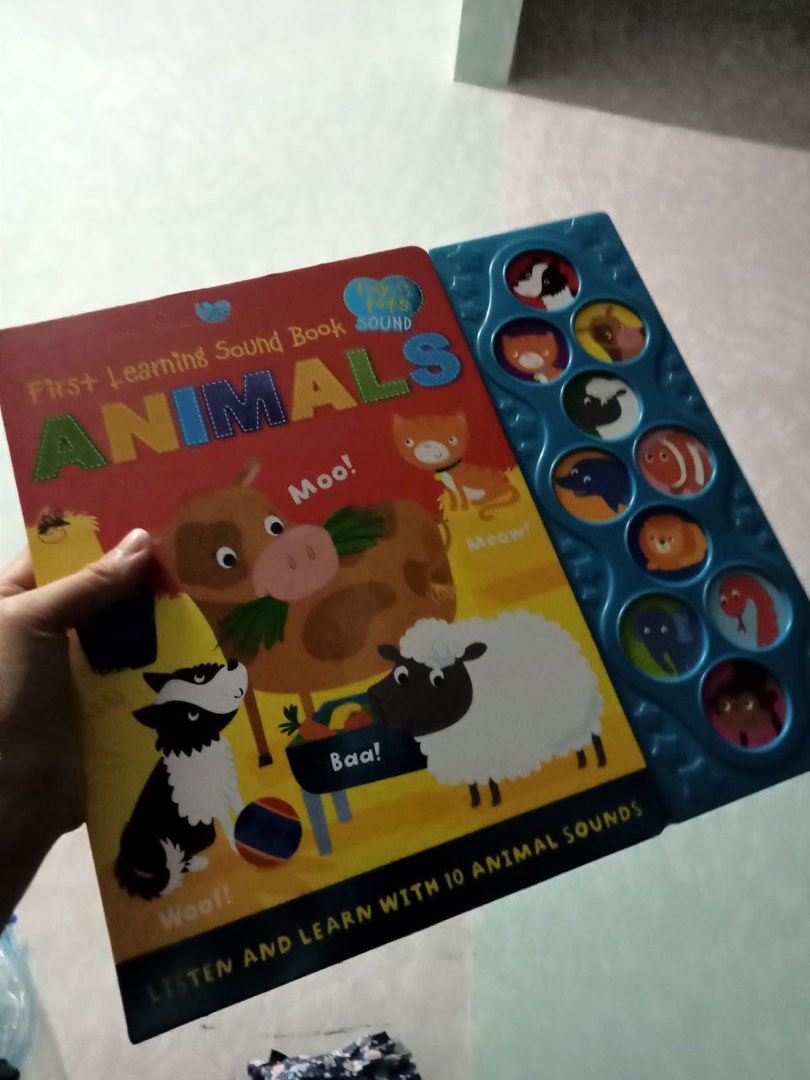 Animals Sound Book, Hobbies & Toys, Books & Magazines, Storybooks on ...