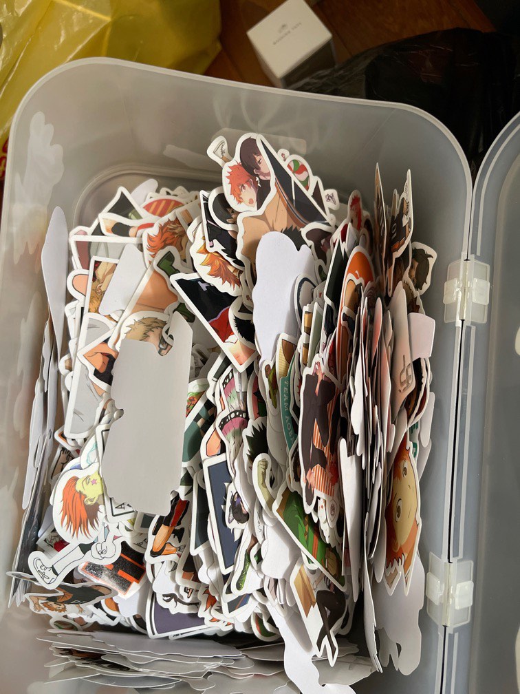 Anime stickers (haikyuu, demon slayer, bunny girl senpai, hunter x ...