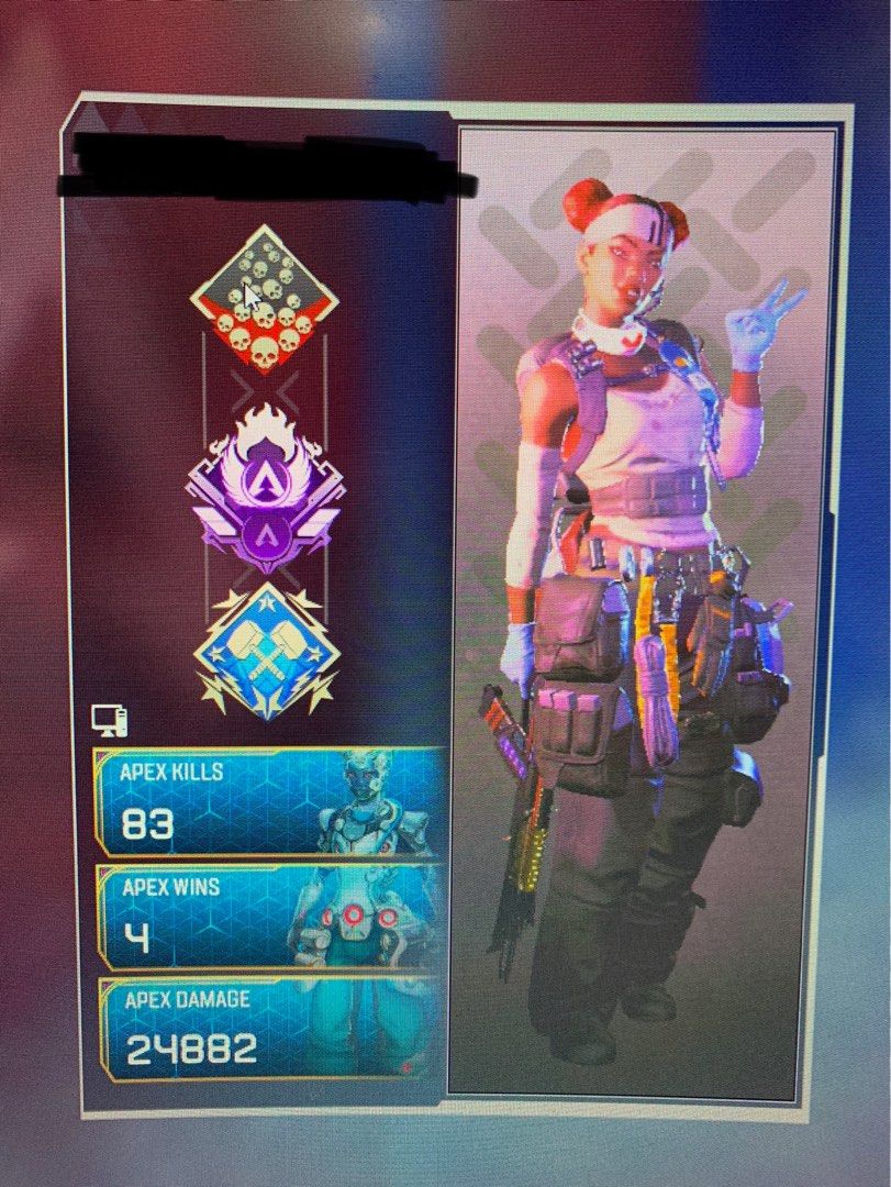 Apex Legend Acc (Wraith Heirloom & Master), Video Gaming, Gaming ...