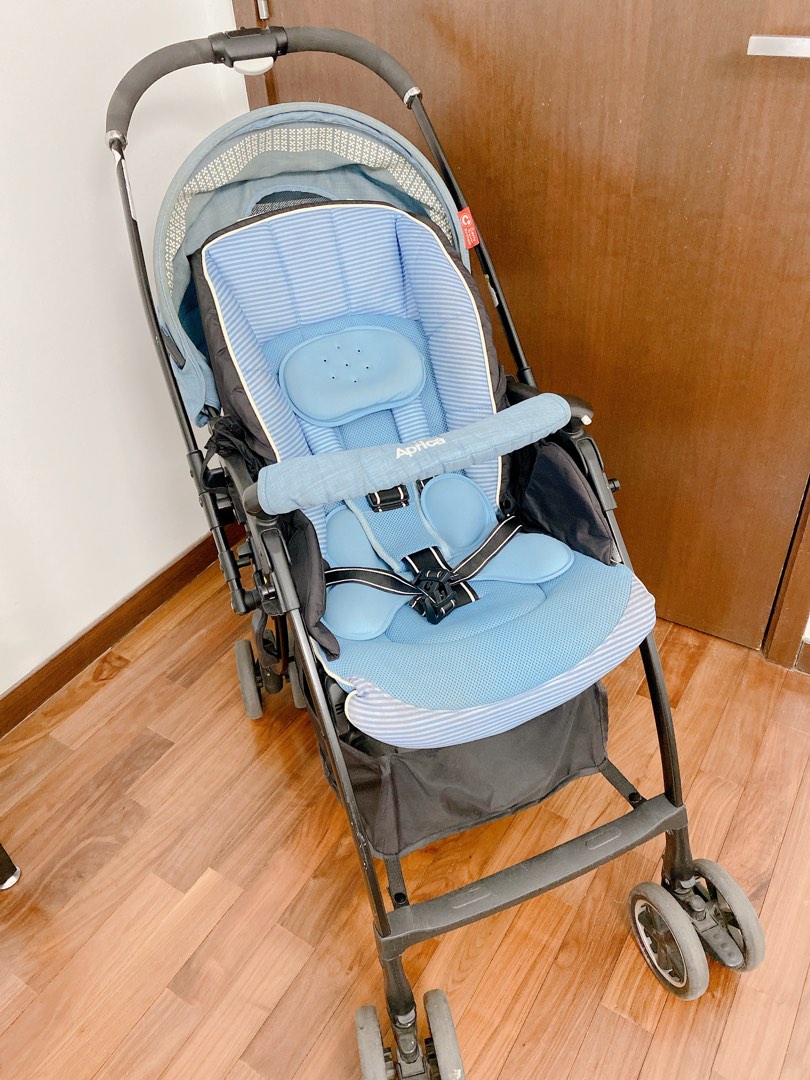 Aplica blue Baby Stroller, Babies & Kids, Going Out, Strollers on Carousell