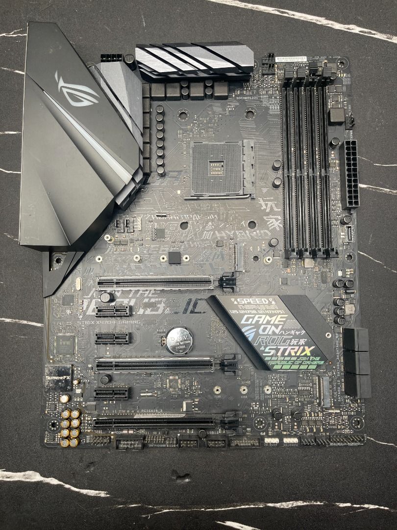 Asus Rog Strix X470-F Gaming Ryzen Motherboard / AMD X470 Chipset / AM4 ...