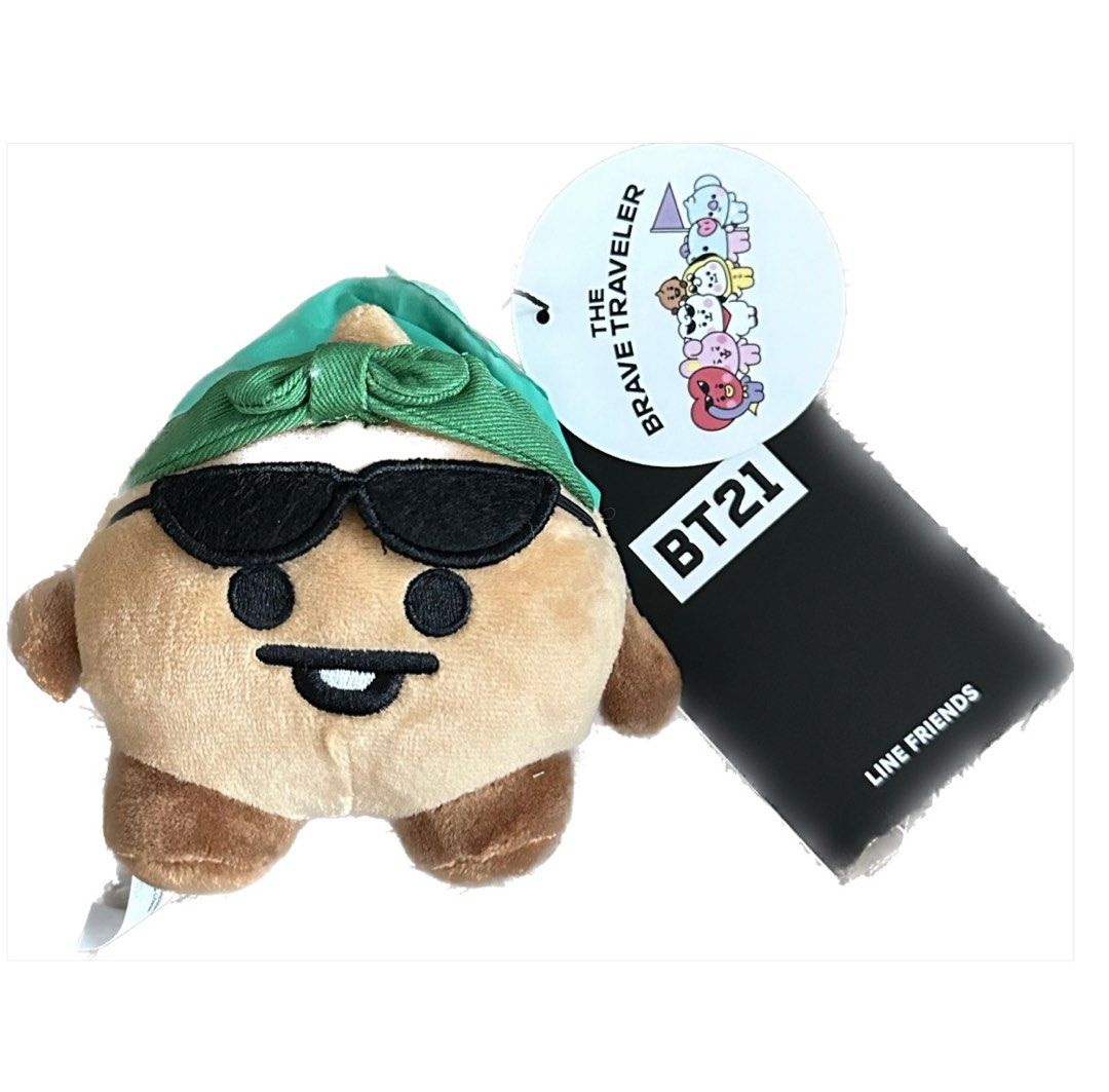 Authentic BT21 Brave Traveler - Shooky, Hobbies & Toys, Collectibles ...