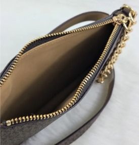 Re-pricing!!! MK Fanny Pack Signature Logo Pull Chain Belt Bag, Luxury ...