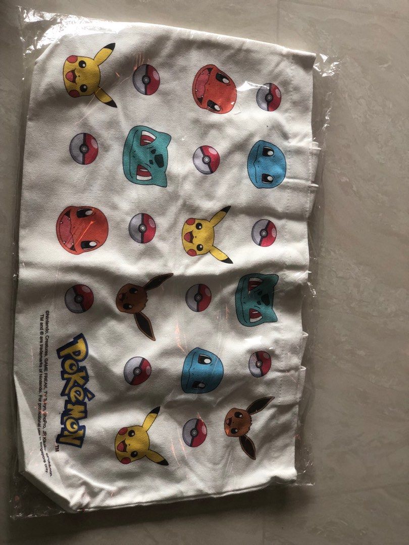 Authentic pokemon recycling bag big, Hobbies & Toys, Toys & Games on ...
