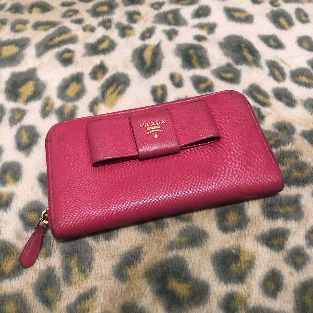 Authentic Prada Wallet, Women's Fashion, Bags & Wallets, Wallets & Card ...