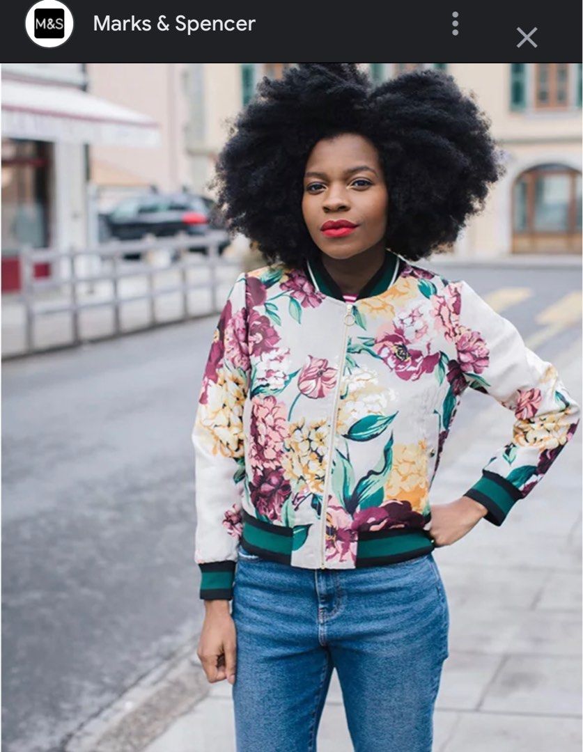 Autograph by M&S Floral Jacket, Women's Fashion, Coats, Jackets and ...