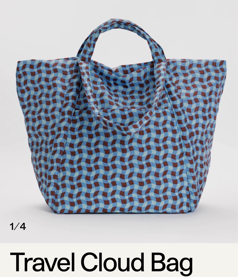 Baggu travel cloud bag, Women's Fashion, Bags & Wallets, Tote Bags on Carousell
