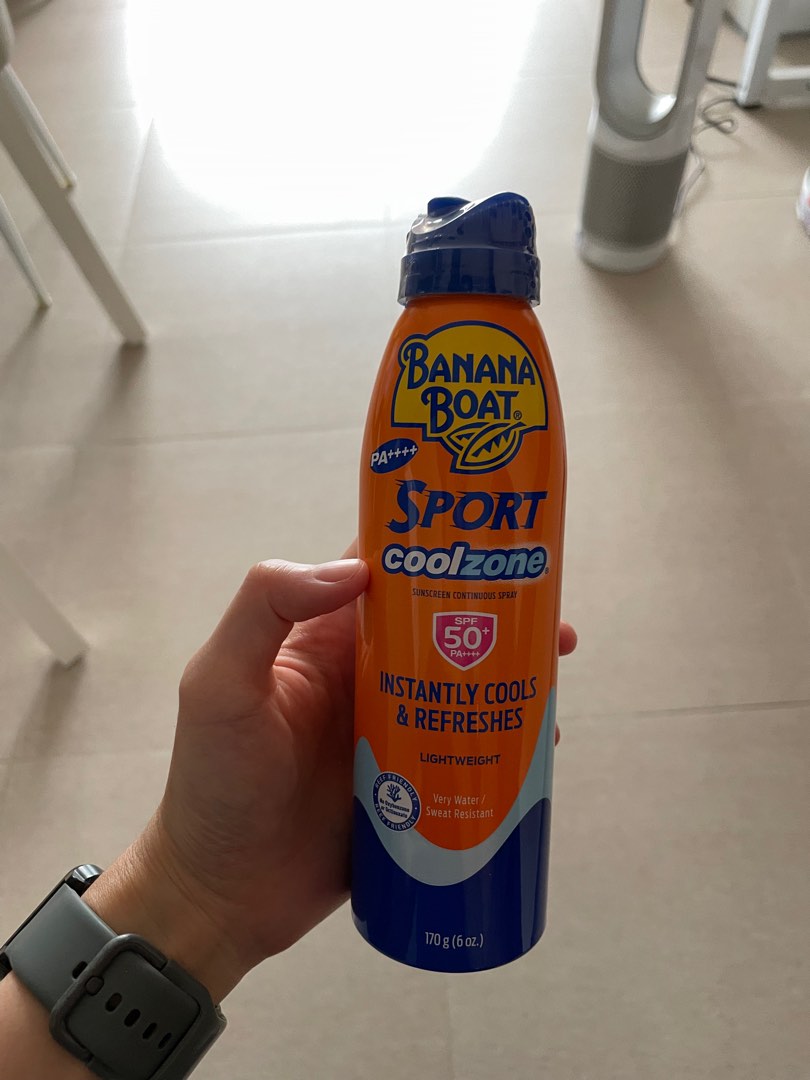 Banana Boat Sport Cool Zone SPF50+ 170ml, Beauty & Personal Care, Bath & Body, Body Care on ...