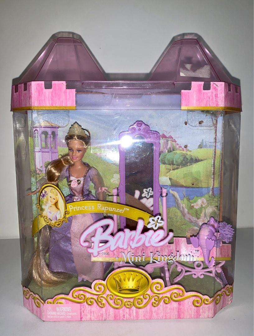 Barbie Princess Rapunzel Mini Kingdom 2005, Hobbies & Toys, Toys ...