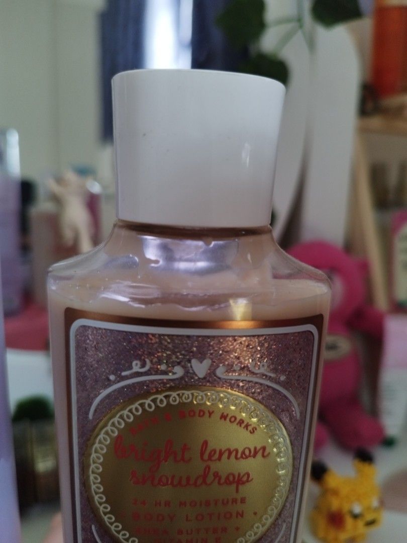 Bath and Body Works Bright Lemon Snowdrop Lotion Preloved, Beauty ...