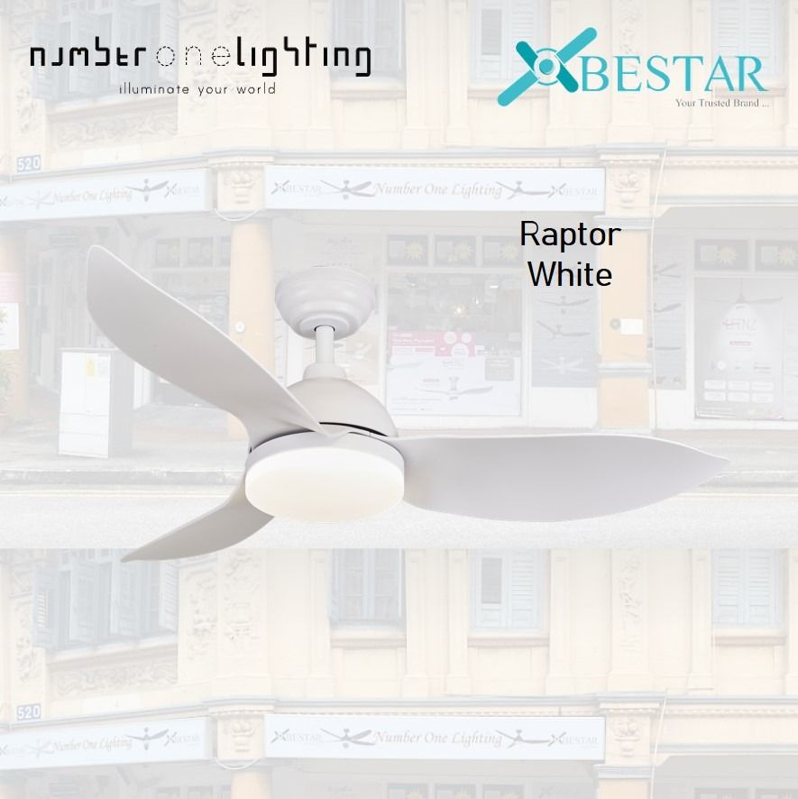 Bestar Raptor ceiling fan, Furniture & Home Living, Lighting & Fans ...