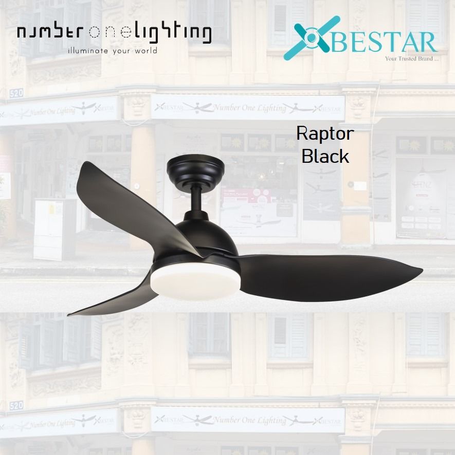Bestar Raptor ceiling fan, Furniture & Home Living, Lighting & Fans ...