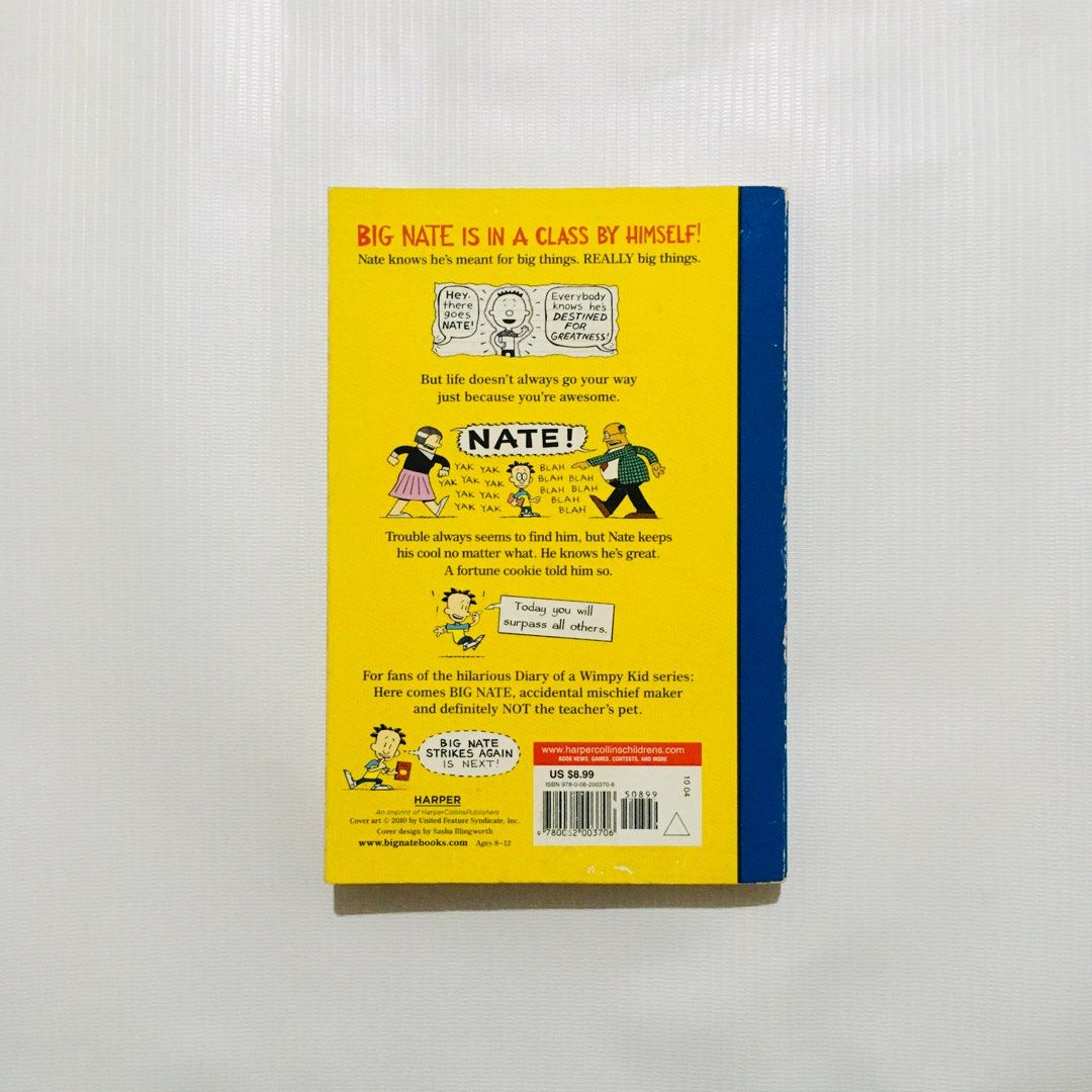 Big Nate in a Class by Himself, Hobbies & Toys, Books & Magazines ...