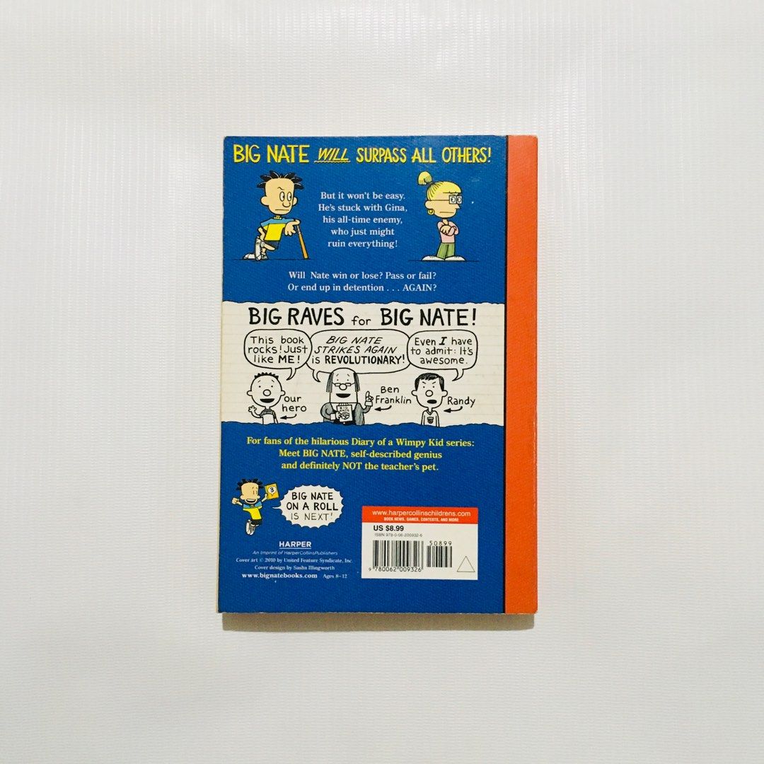 Big Nate Strikes Again, Hobbies & Toys, Books & Magazines, Children's ...