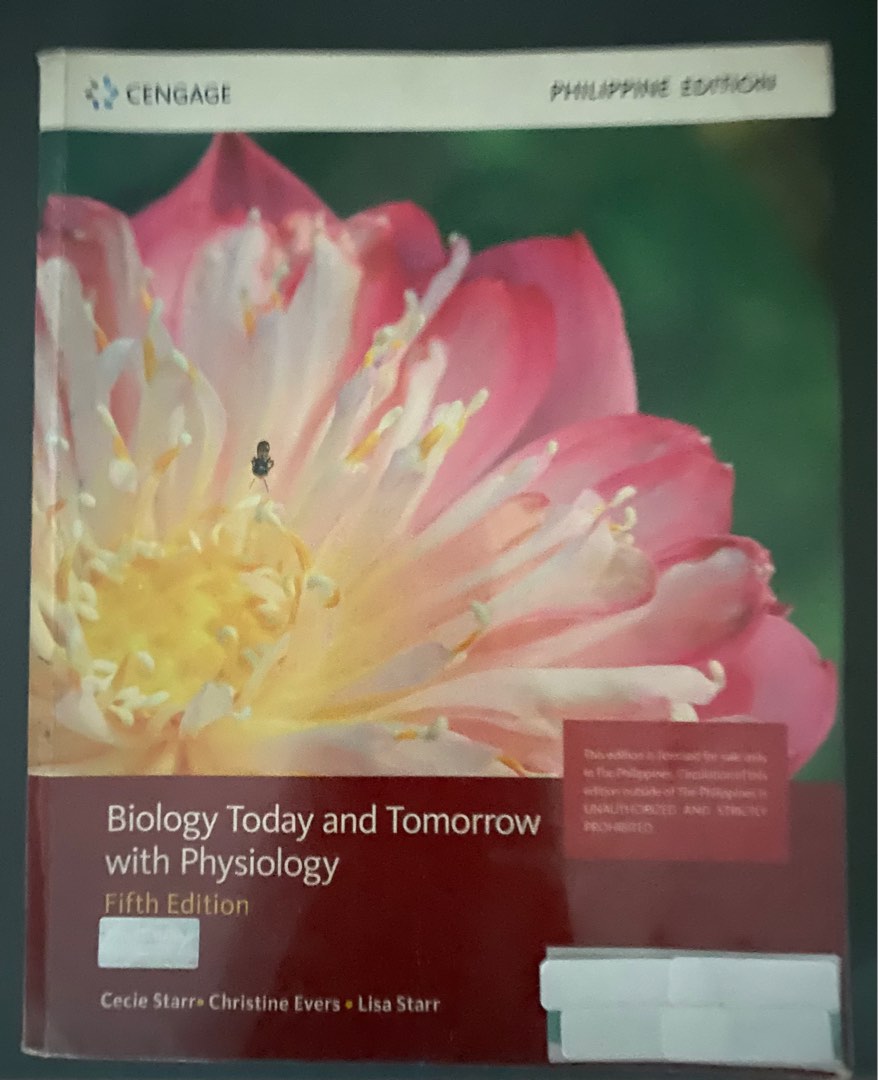 Biology Today and Tomorrow with Physiology 5th Edition, Hobbies & Toys, Books & Magazines ...