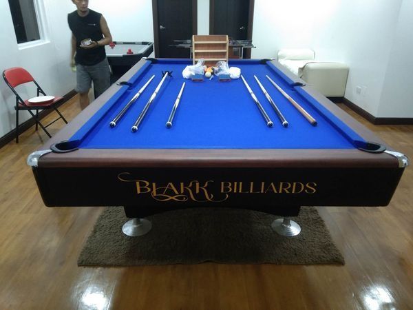 BLAKK BILLIARD TABLE (MAXIMA 7 INSPIRED), Sports Equipment, Sports ...