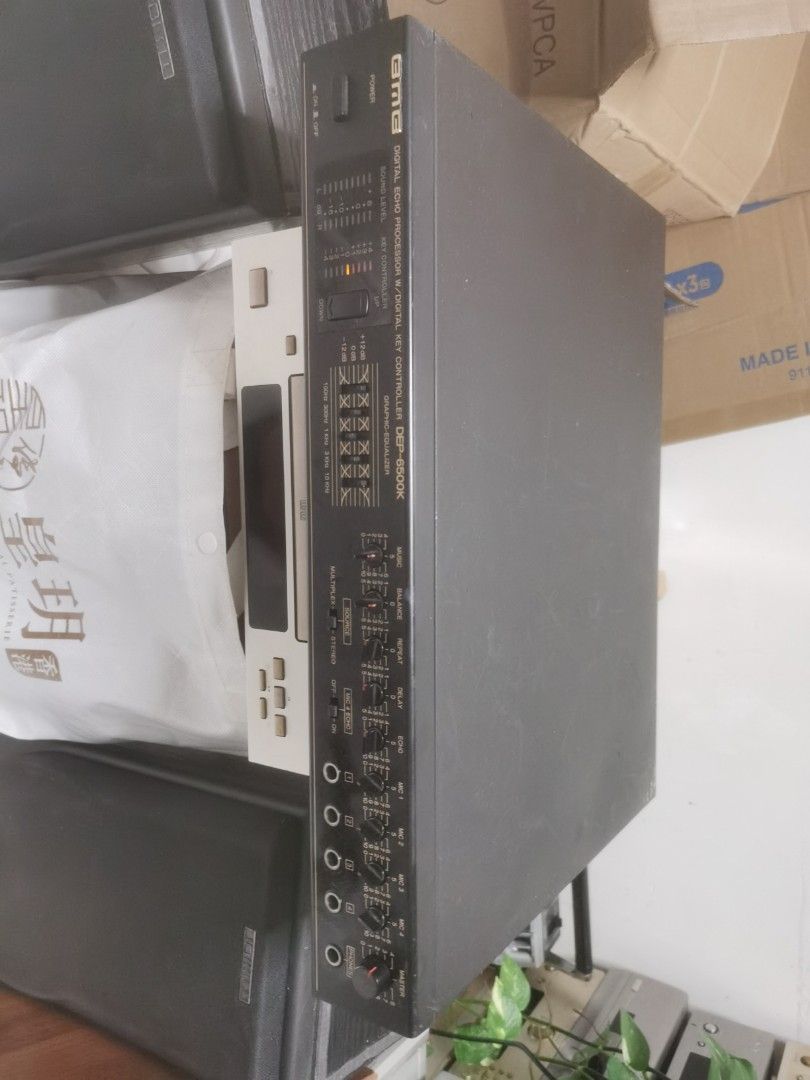 BMB DIGITAL ECHO PROCESSOR W/DIGITAL KEY CONTROLLER Model DEP-6500K, 音響 ...