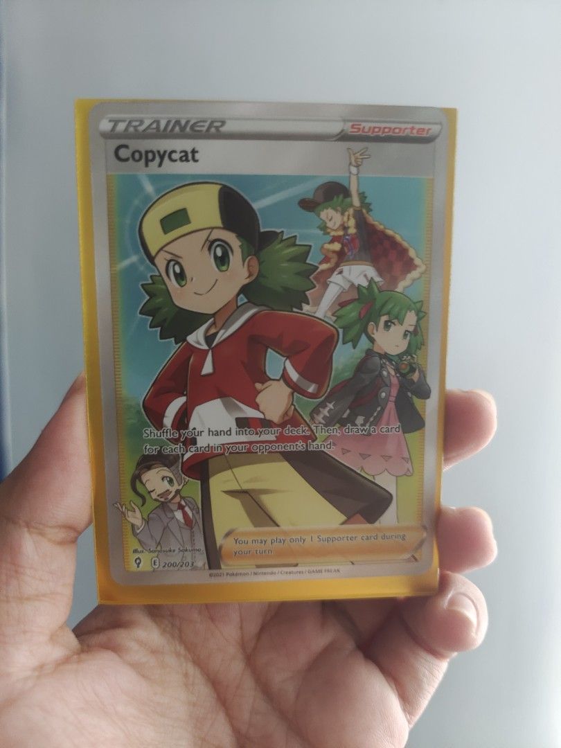 BN Authentic Pokemon Copycat trainer card, Hobbies & Toys, Toys & Games ...