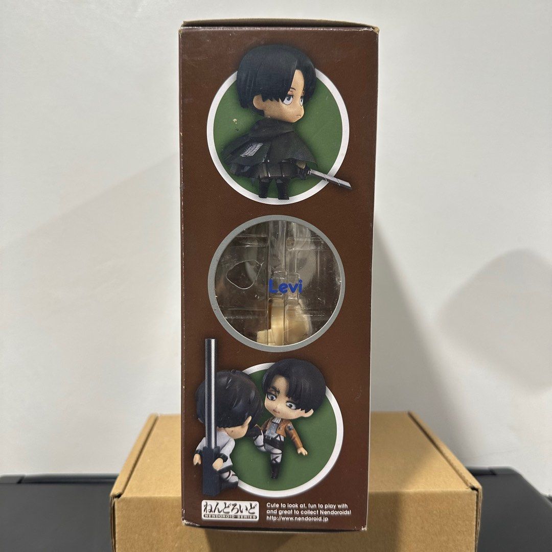 bootleg levi ackerman nendoroid | attack on titan 390, Hobbies & Toys ...