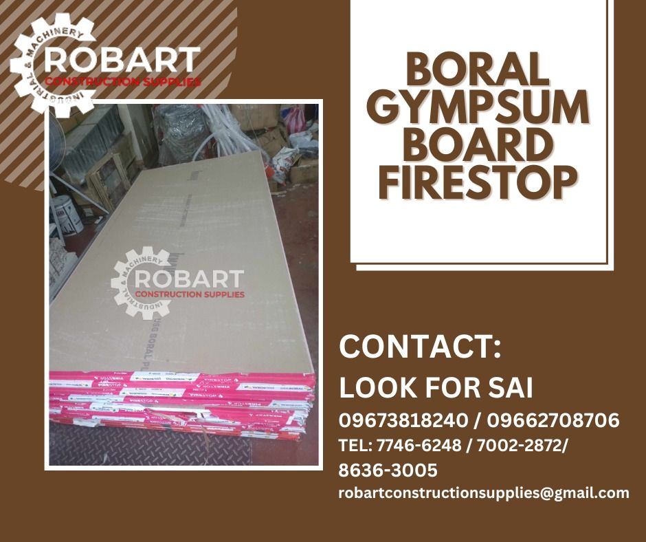 Boral Gypsum Board Firestop, Commercial & Industrial, Construction ...