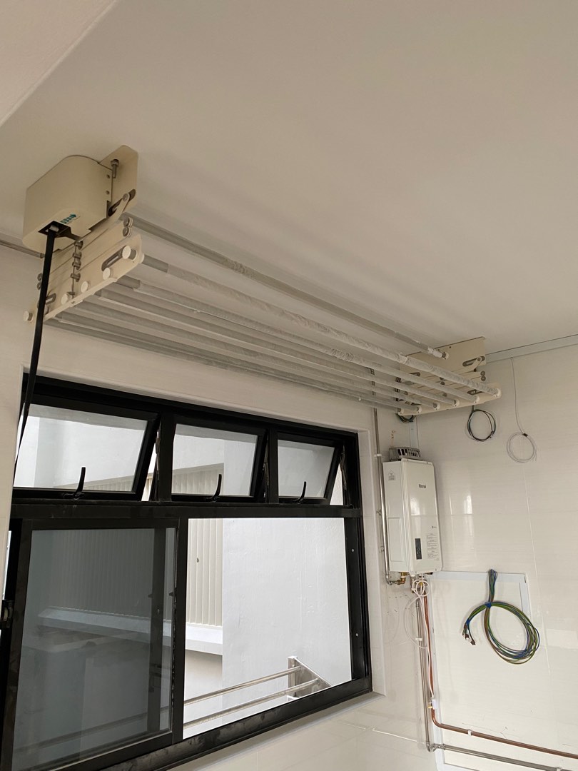 Brand new BTO laundry rack, Furniture & Home Living, Bathroom & Kitchen ...