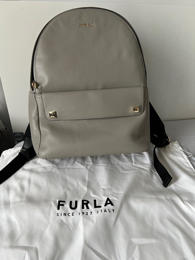 *Brand New*Authentic FURLA leather Backpack, Luxury, Bags & Wallets on ...