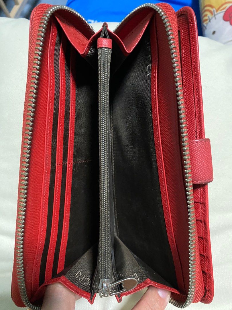 Braun Buffel Red Long Wallet, Women's Fashion, Bags & Wallets, Wallets ...