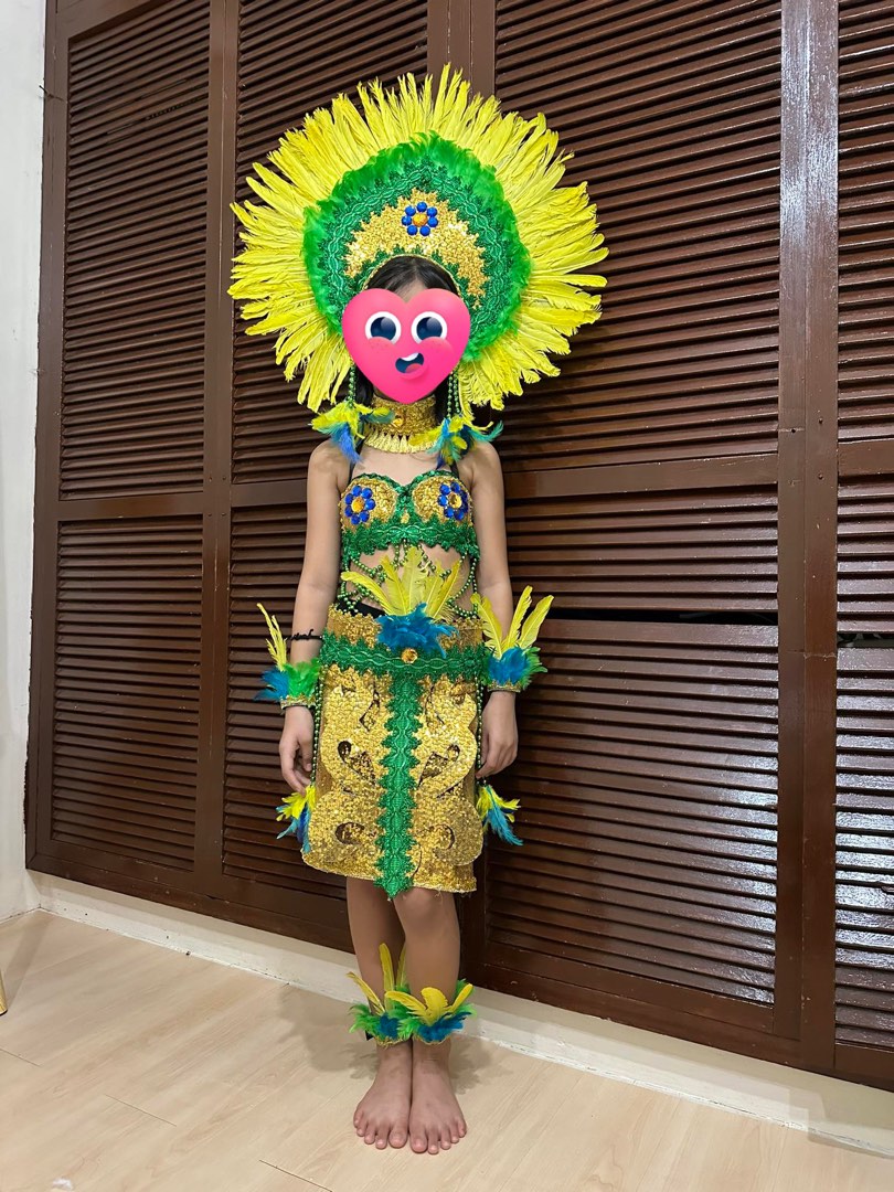 Brazil Costume For United Nation, Babies & Kids, Babies & Kids Fashion ...