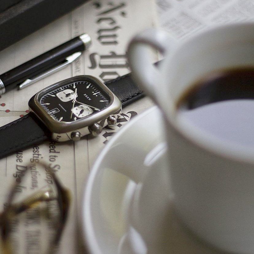 Brew Retrograph Remington Extraction Timer Reverse Panda Chronograph ...