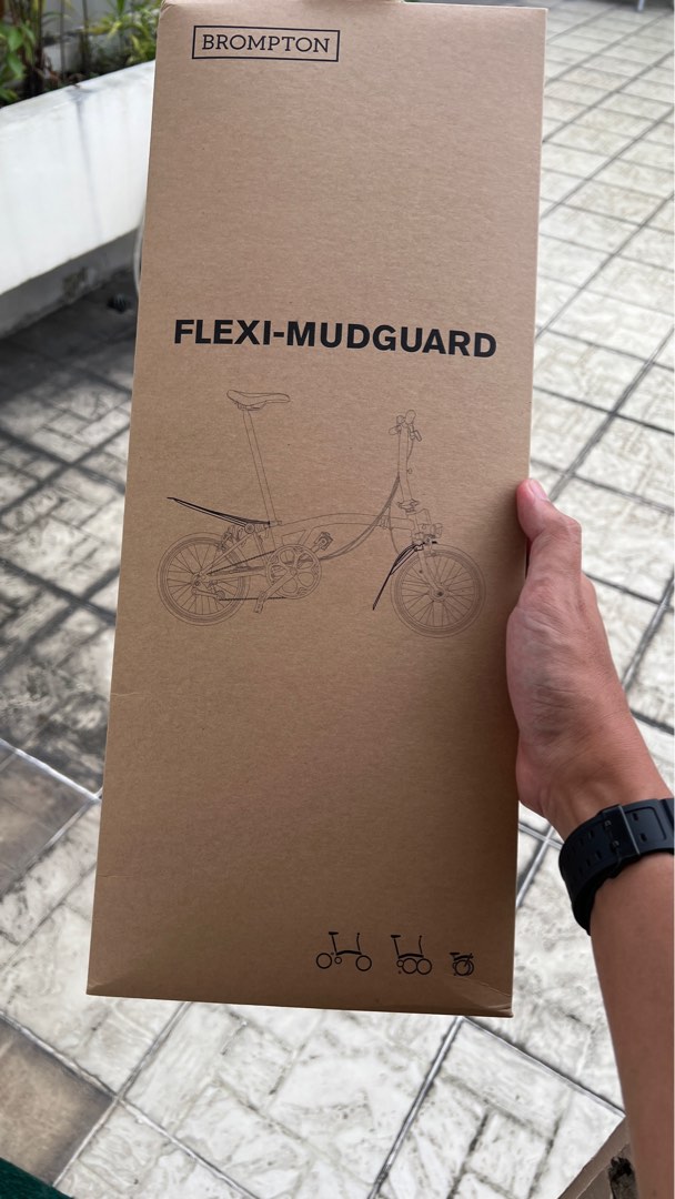 Brompton Flexi-Mudguard, Sports Equipment, Bicycles & Parts, Bicycles ...