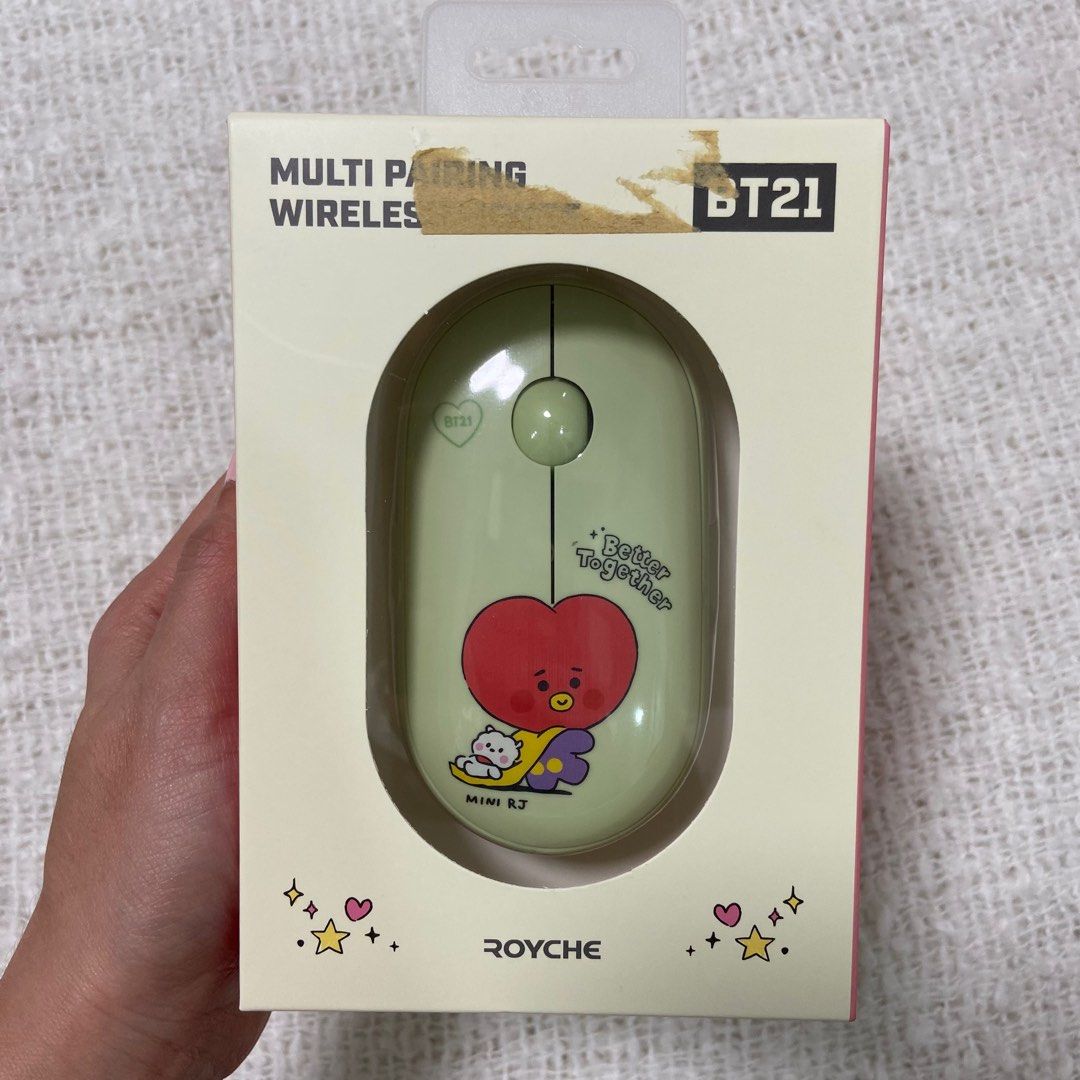 BT21 Royche Multi Pairing Wireless Mouse, Computers & Tech, Parts ...