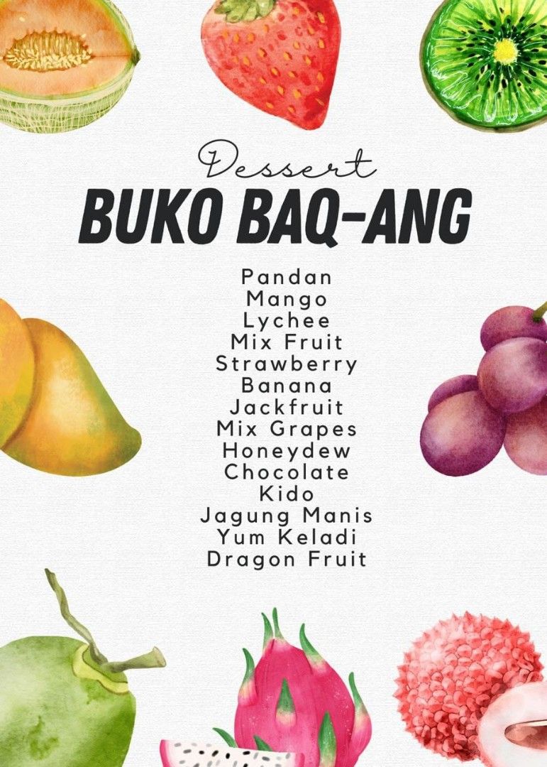 Buko Baq-Ang, Food & Drinks, Chilled & Frozen Food on Carousell