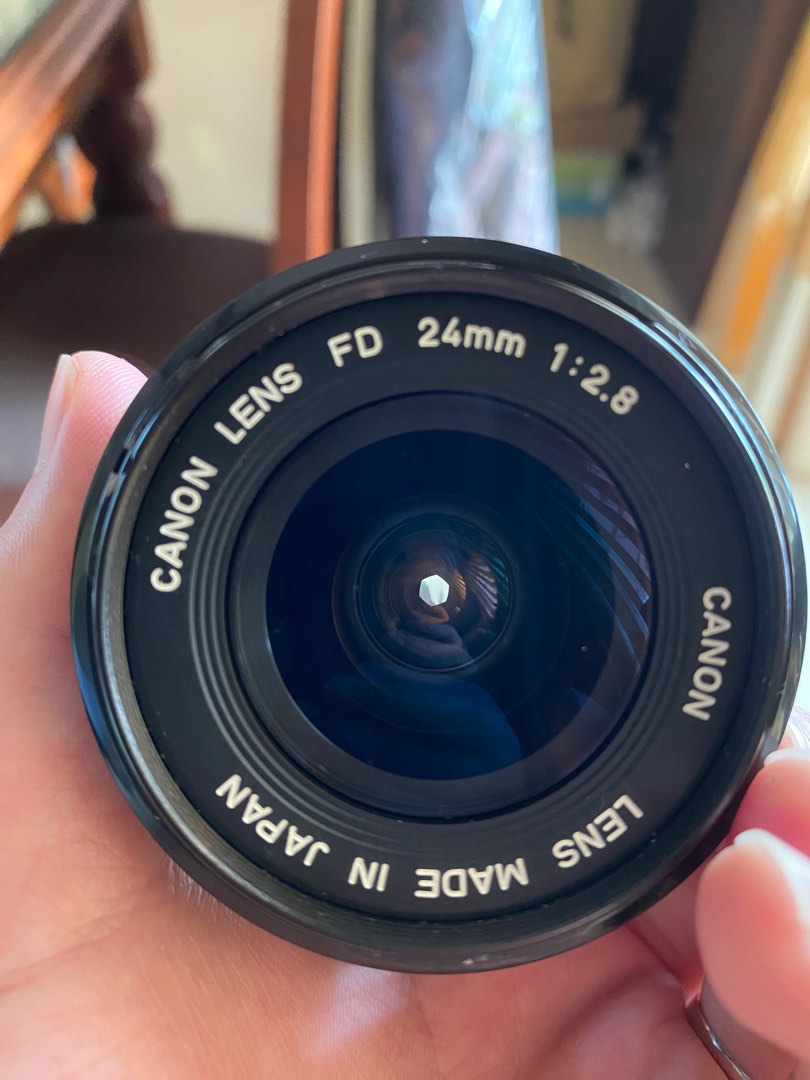 Canon FD (nFD) 24mm f2.8, Photography, Lens & Kits on Carousell