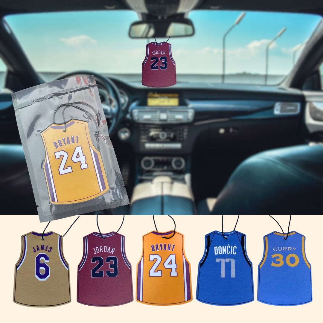 Car Scent Fragrance / Car Air Freshener (NBA Players- Lebron, Jordan ...