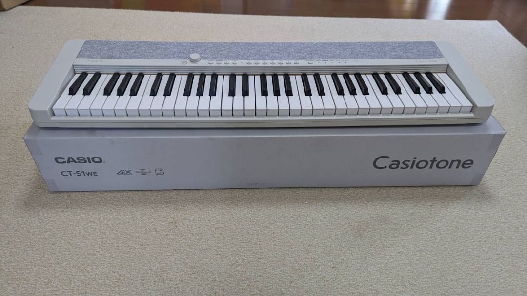 Casio CT S1 keyboard digital piano, Hobbies & Toys, Music & Media ...