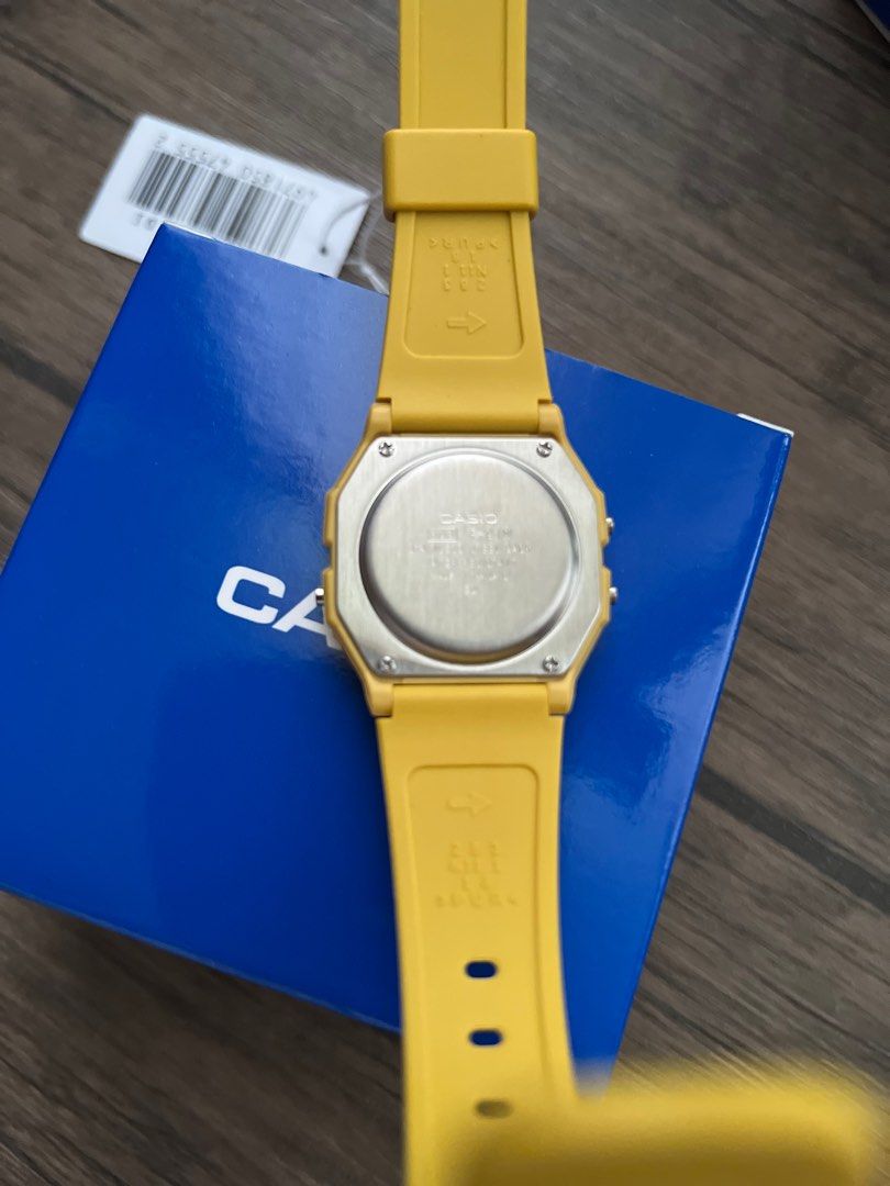 Casio Watch in Yellow, Women's Fashion, Watches & Accessories, Watches ...