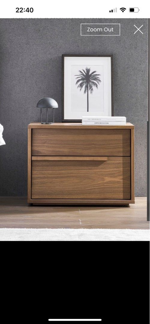 Castlery Joseph bedside table, Furniture & Home Living, Furniture ...