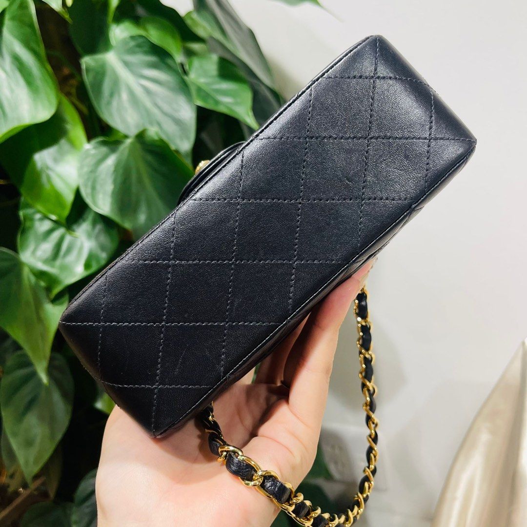 CHANEL MINI RECTANGLE 24k GHW BLACK, Luxury, Bags & Wallets on Carousell