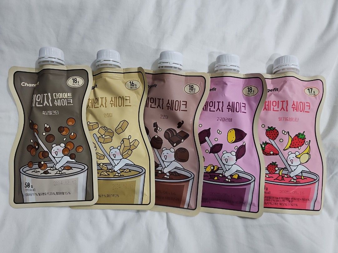 Changefit Korean Protein Shake, Food & Drinks, Packaged & Instant Food ...