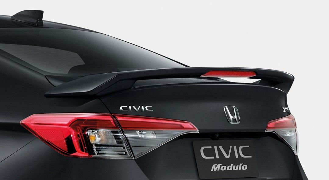 Civic FE Modulo Spoiler, Car Accessories, Accessories on Carousell