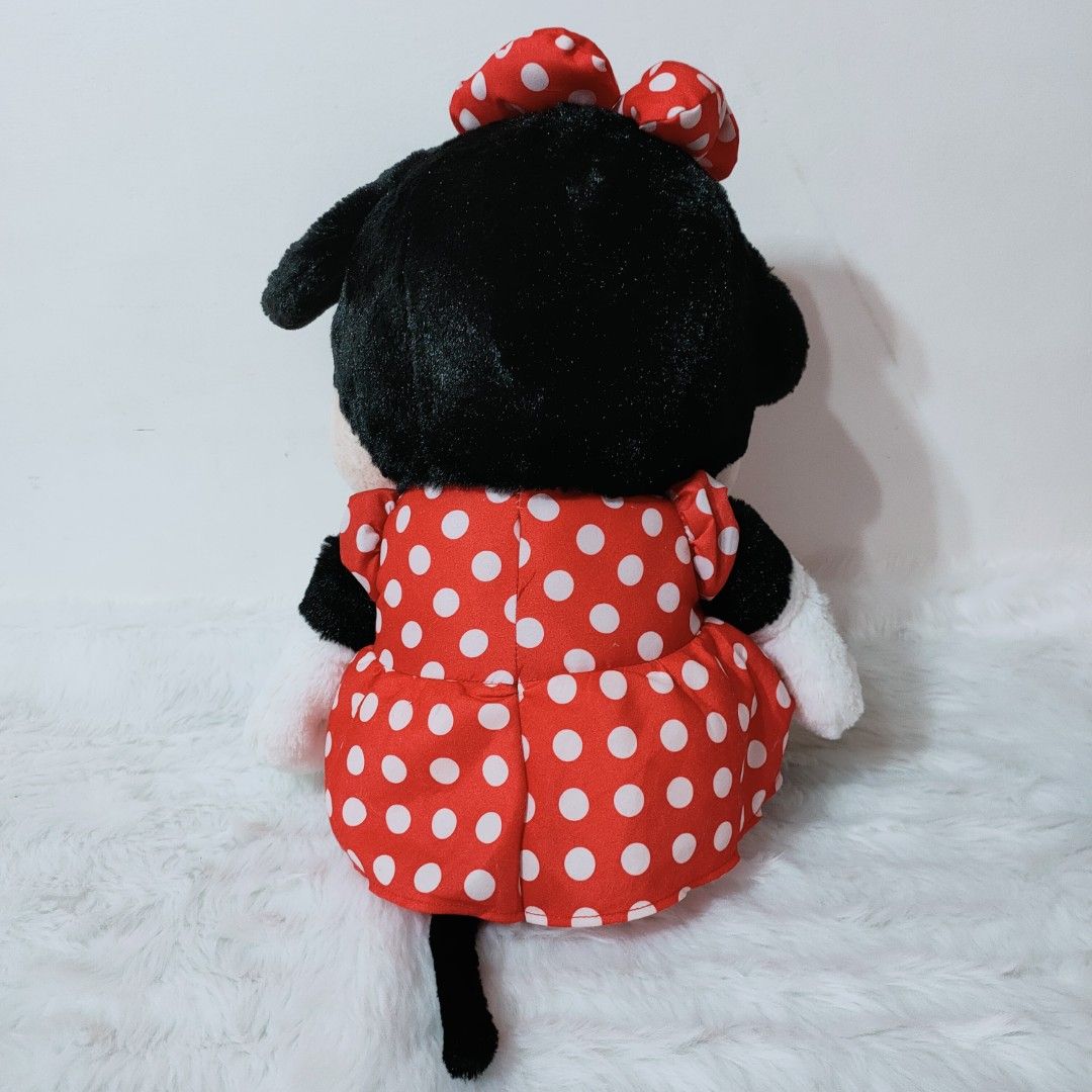 Classic Red Minnie Mouse Plush, Hobbies & Toys, Toys & Games on Carousell