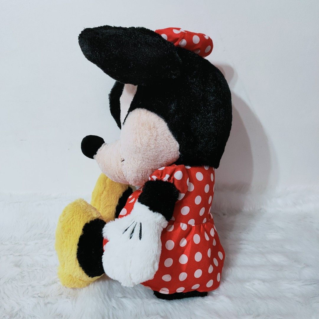 Classic Red Minnie Mouse Plush, Hobbies & Toys, Toys & Games on Carousell