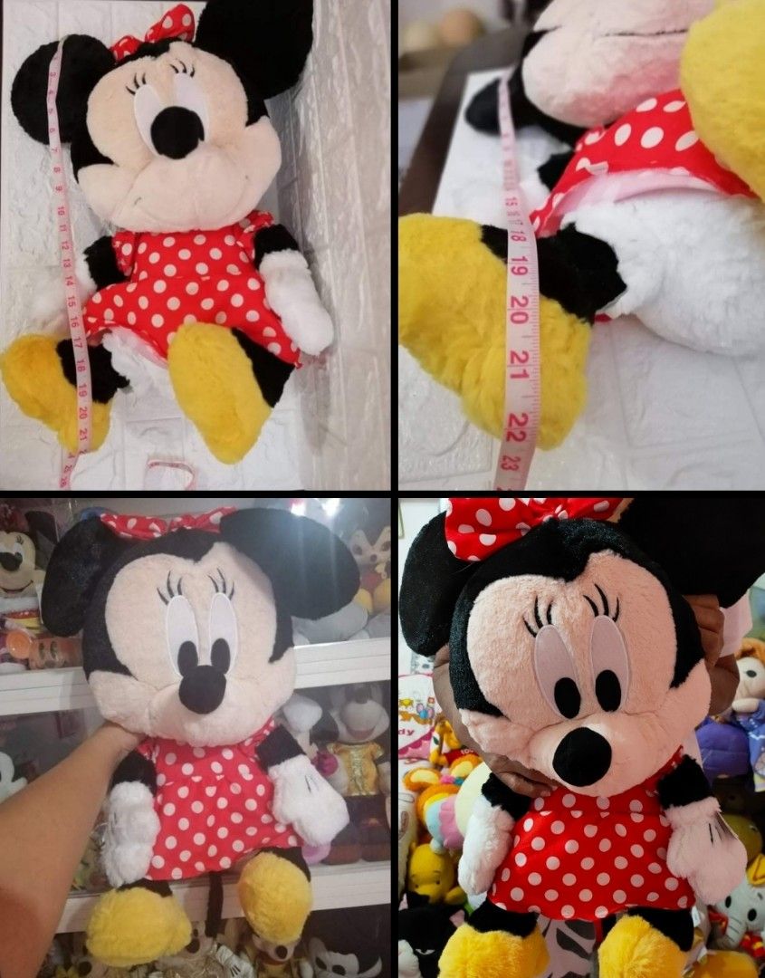 Classic Red Minnie Mouse Plush, Hobbies & Toys, Toys & Games on Carousell