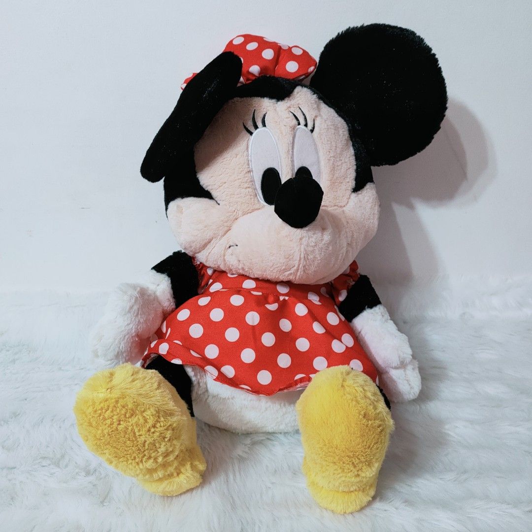 Classic Red Minnie Mouse Plush, Hobbies & Toys, Toys & Games on Carousell