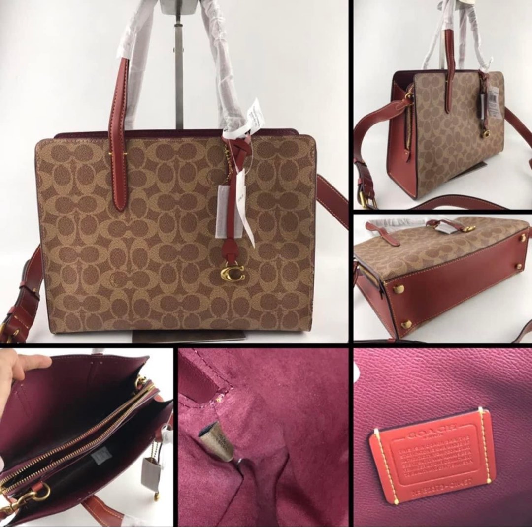 Coach carter carryall, Women's Fashion, Bags & Wallets, Cross-body Bags ...