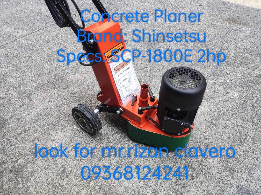 Concrete Planer, Commercial & Industrial, Construction Tools ...
