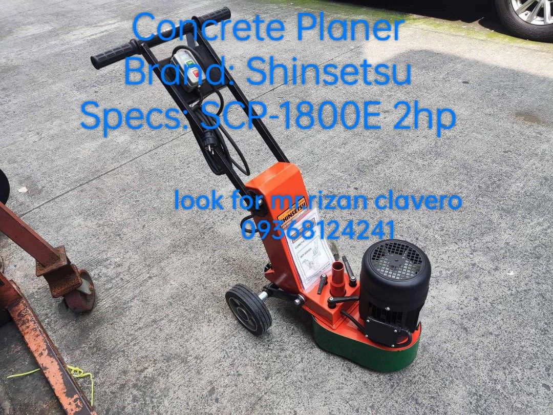 Concrete Planer, Commercial & Industrial, Construction Tools ...