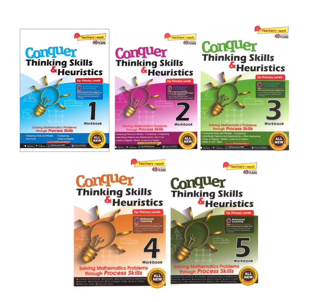 Conquer thinking Skills And Heuristics, Hobbies & Toys, Books ...