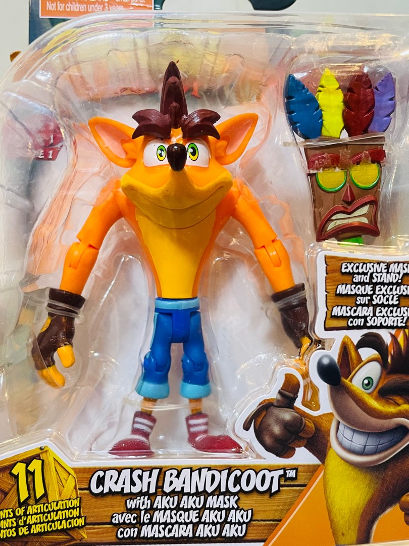 Crash bandicoot, Hobbies & Toys, Toys & Games on Carousell