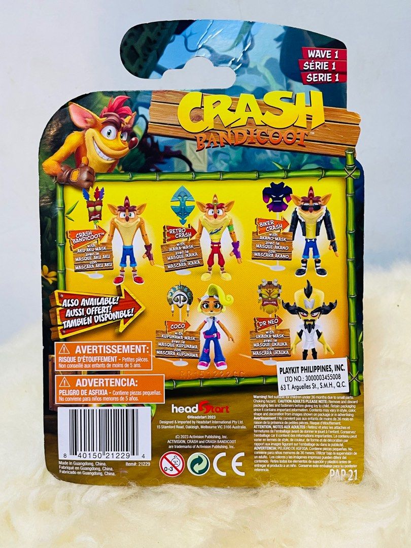 Crash bandicoot, Hobbies & Toys, Toys & Games on Carousell
